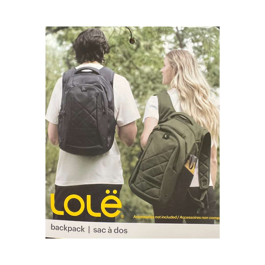 Lolë Black Backpack – CanadaWide Liquidations