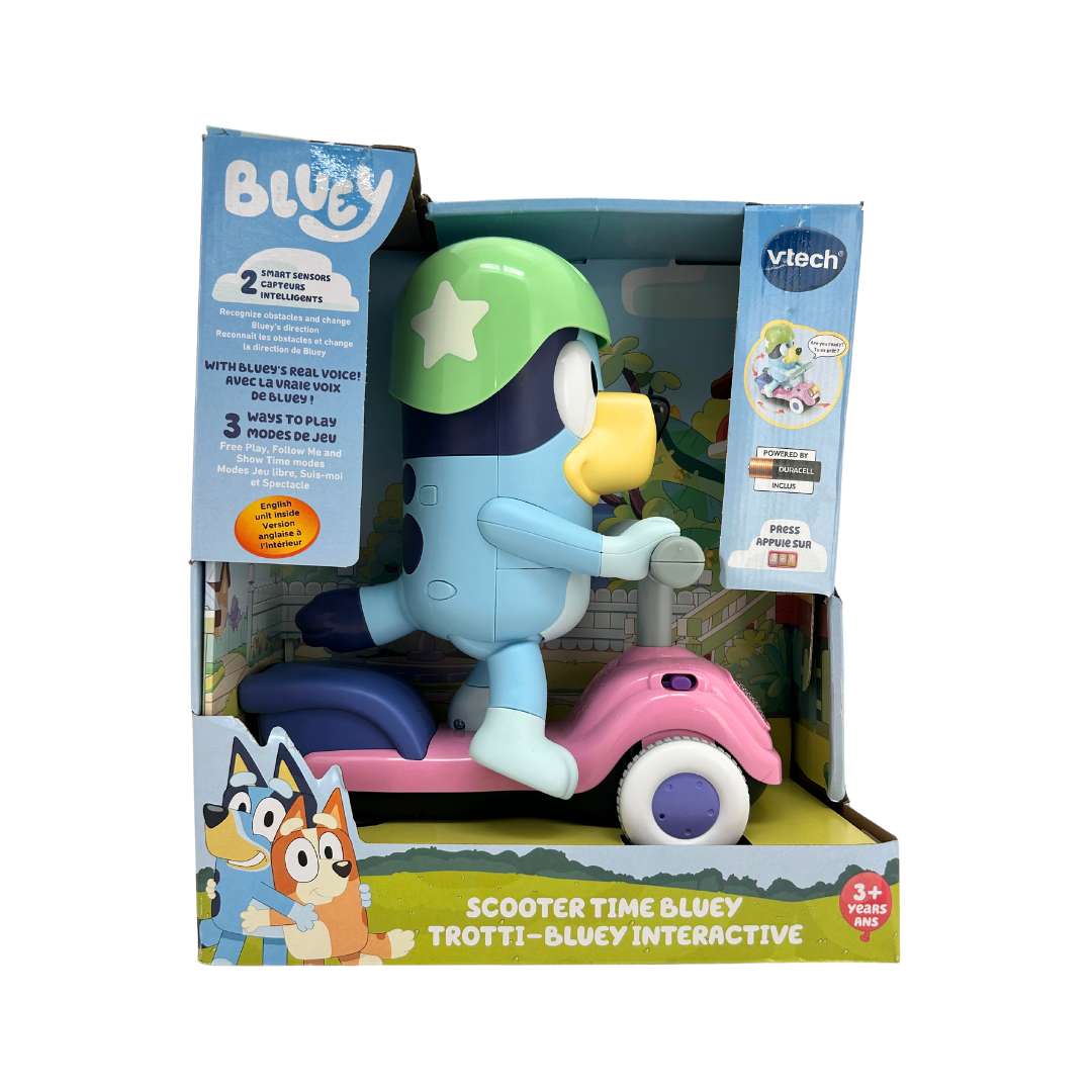 Vtech Scooter Time Bluey Interactive Toy / English Version – CanadaWide ...