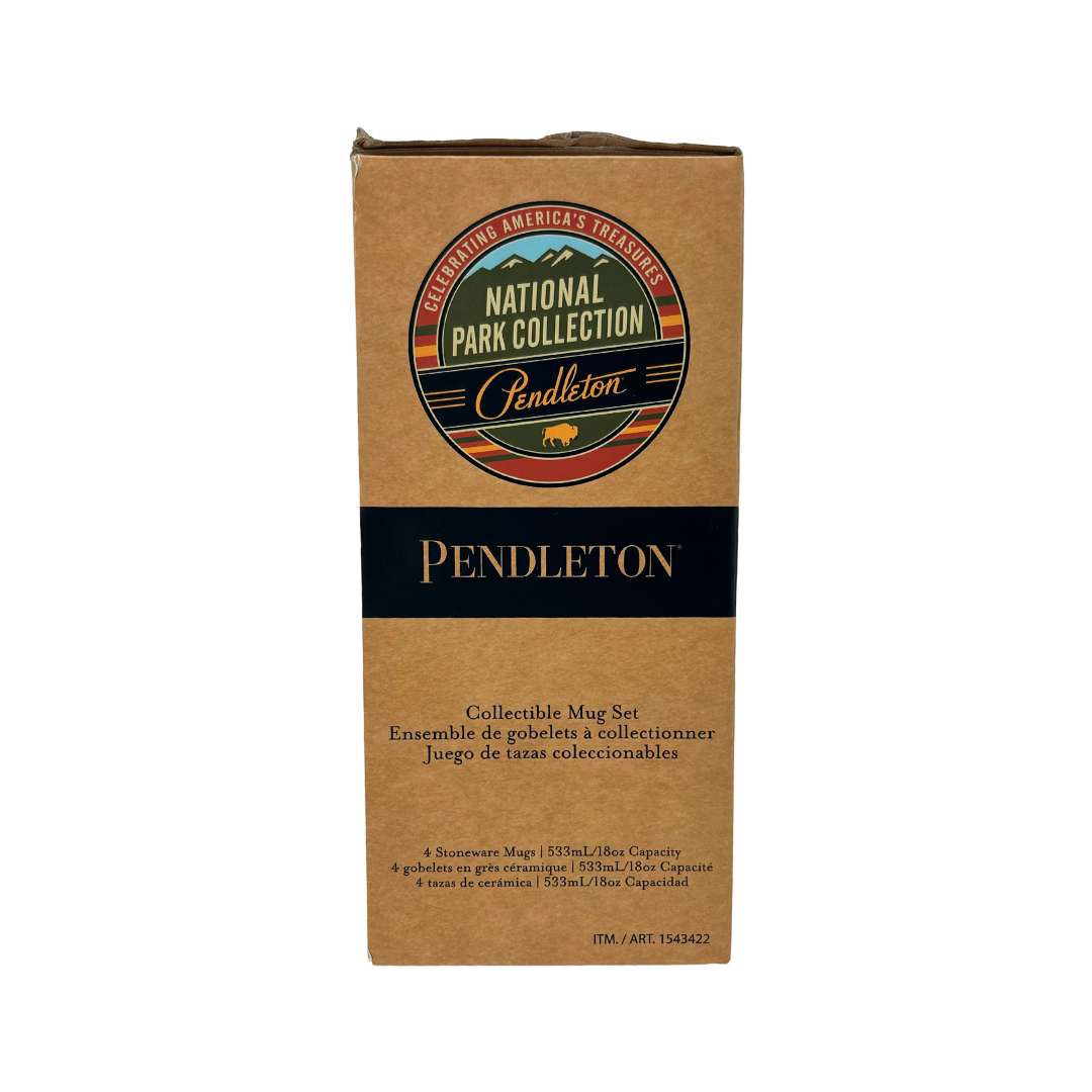 Pendleton Stoneware Mug Pack: National Park Collection / 4 Mugs ...