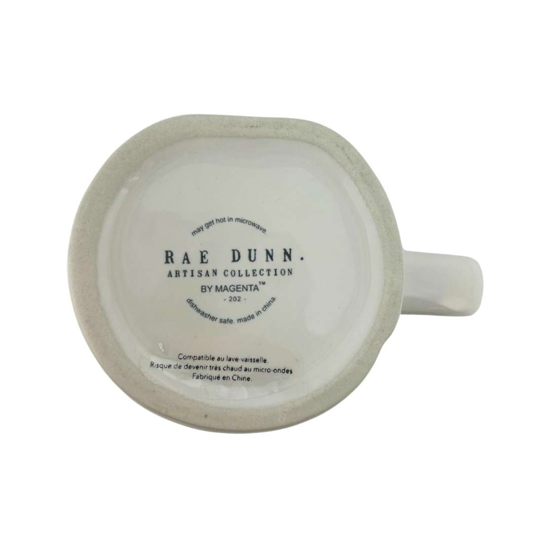 Rae Dunn White “Pumpkin Love” Coffee Mug with Pumpkin Topper ...