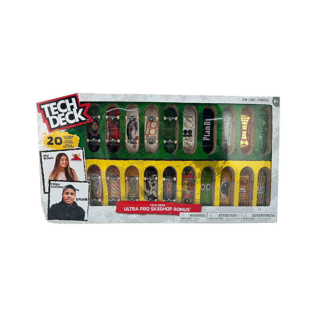 Tech Deck Ultra Pro Sk8Shop Bonus Pack / 20 Exclusive Boards ...