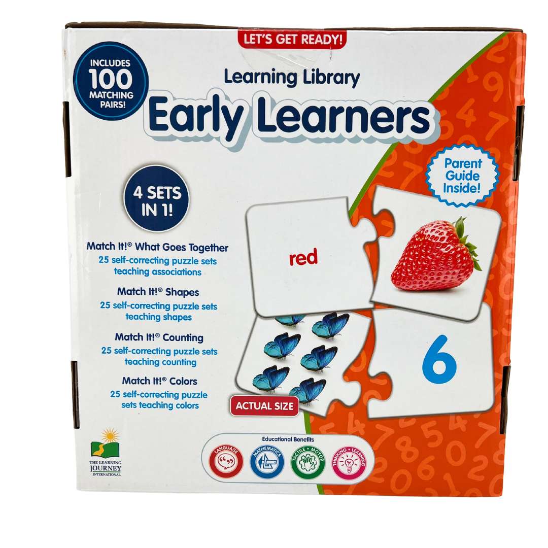 The Learning Journey Learning Library: Early Learners Set / Ages 3-6 ...