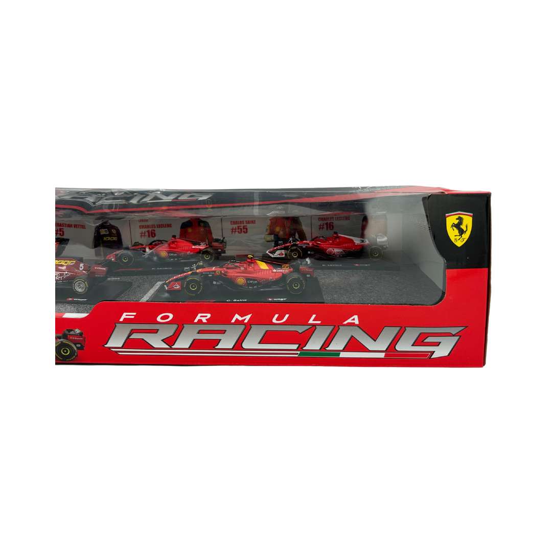 Burago Formula Racing Diecast Cars: Ferrari Formula Racing Team / 6 ...