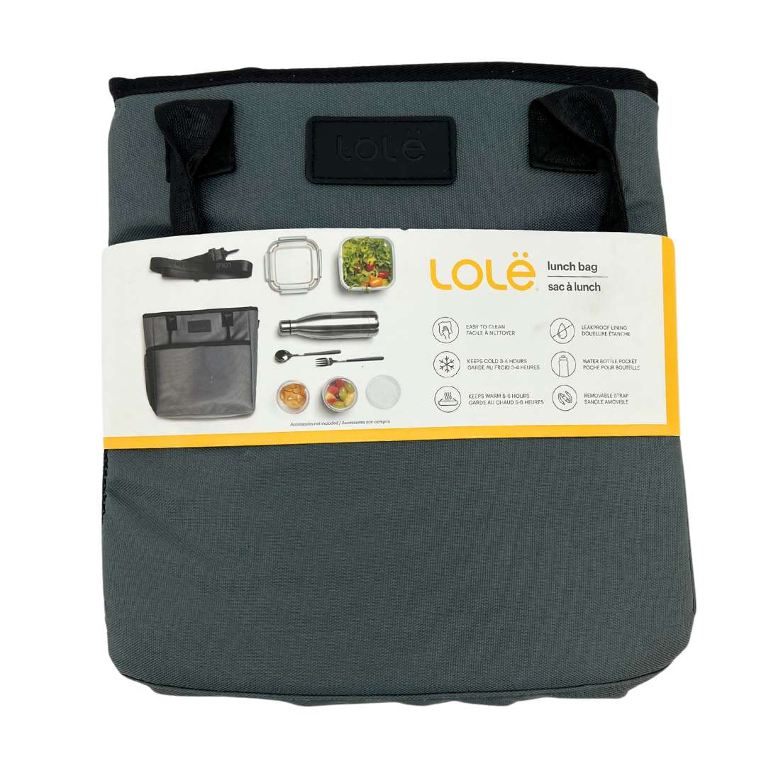 Lolë Grey Lunch Bag – CanadaWide Liquidations
