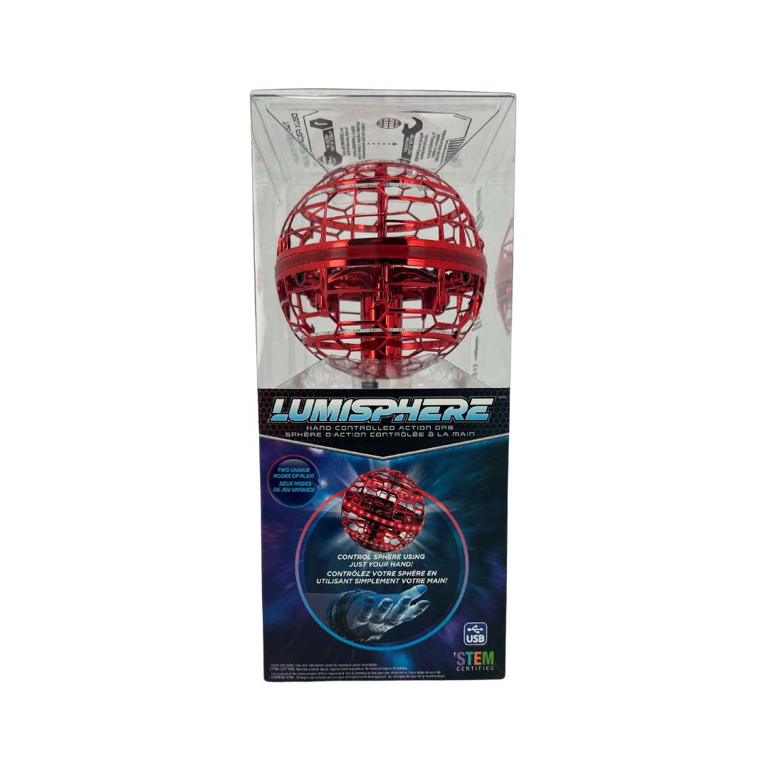 Lumisphere Hand Controlled Action Orb / Red – CanadaWide Liquidations