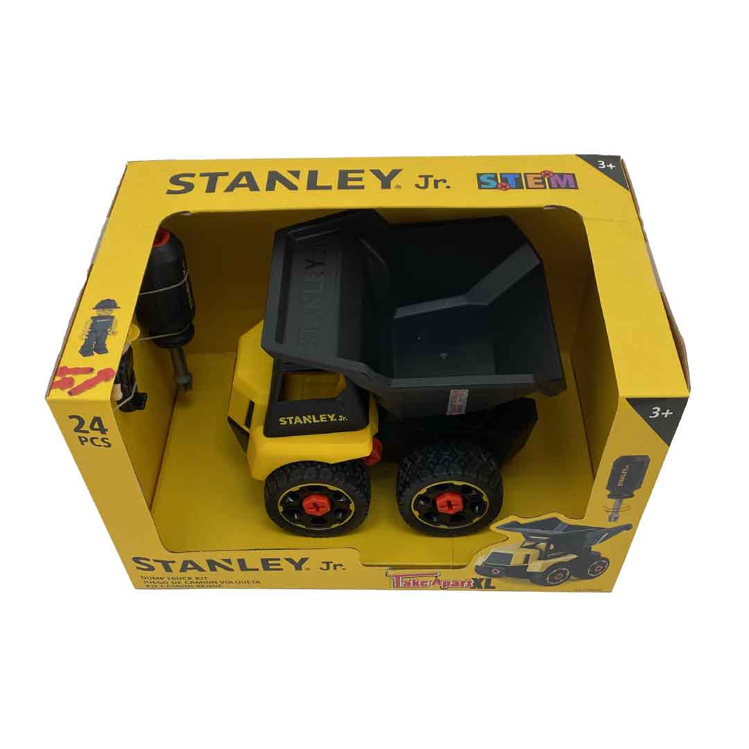 Stanley Jr STEM Take Apart Dump Truck / 24 Pieces – CanadaWide Liquidations