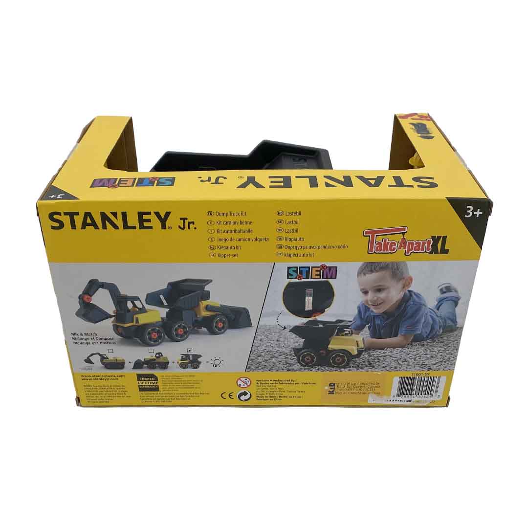 Stanley Jr STEM Take Apart Dump Truck / 24 Pieces – CanadaWide Liquidations