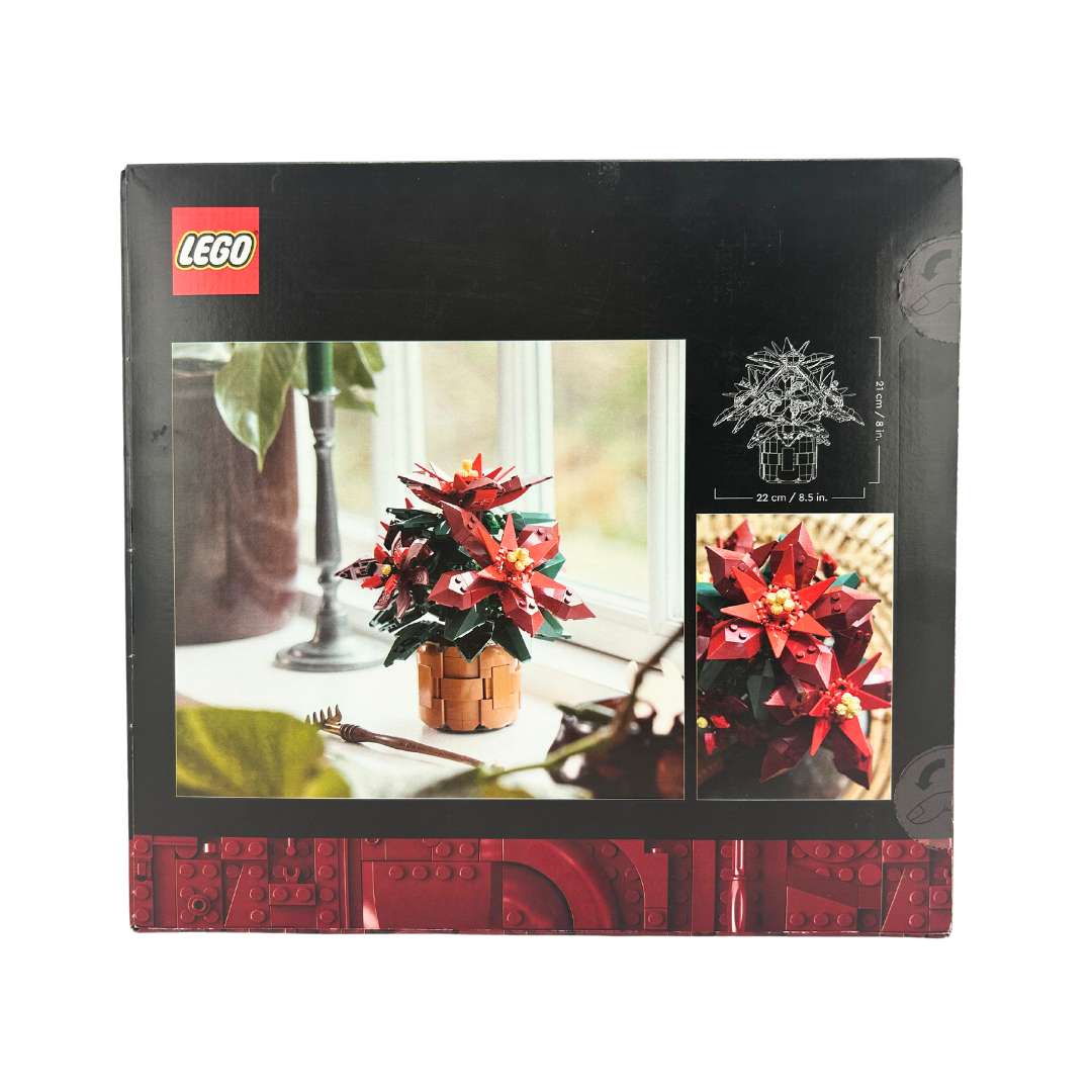 LEGO Botanical Collection Poinsettia Building Set / 10370 – CanadaWide ...