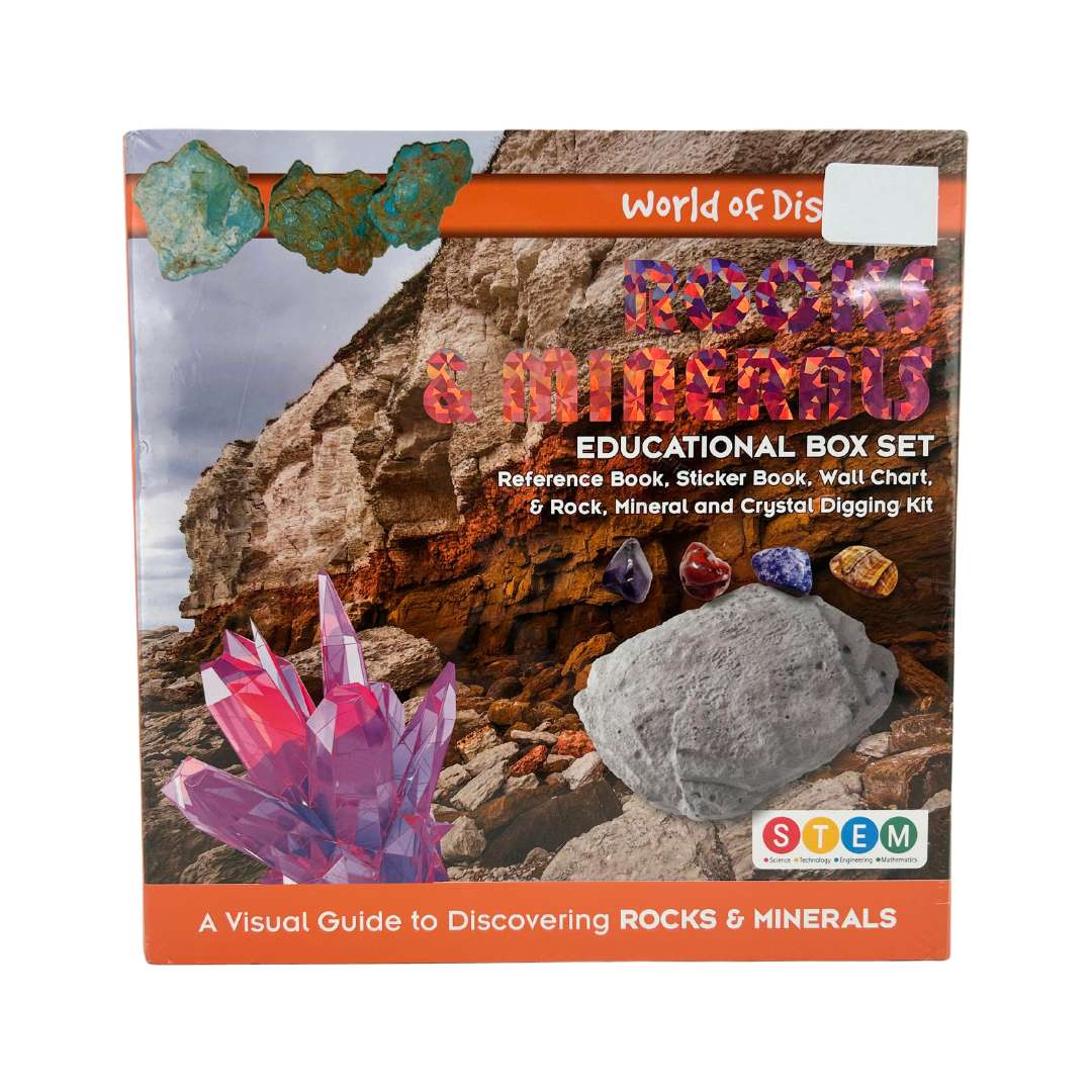 World of Discovery Rocks & Minerals Educational Box Set / STEM Toy – CanadaWide Liquidations