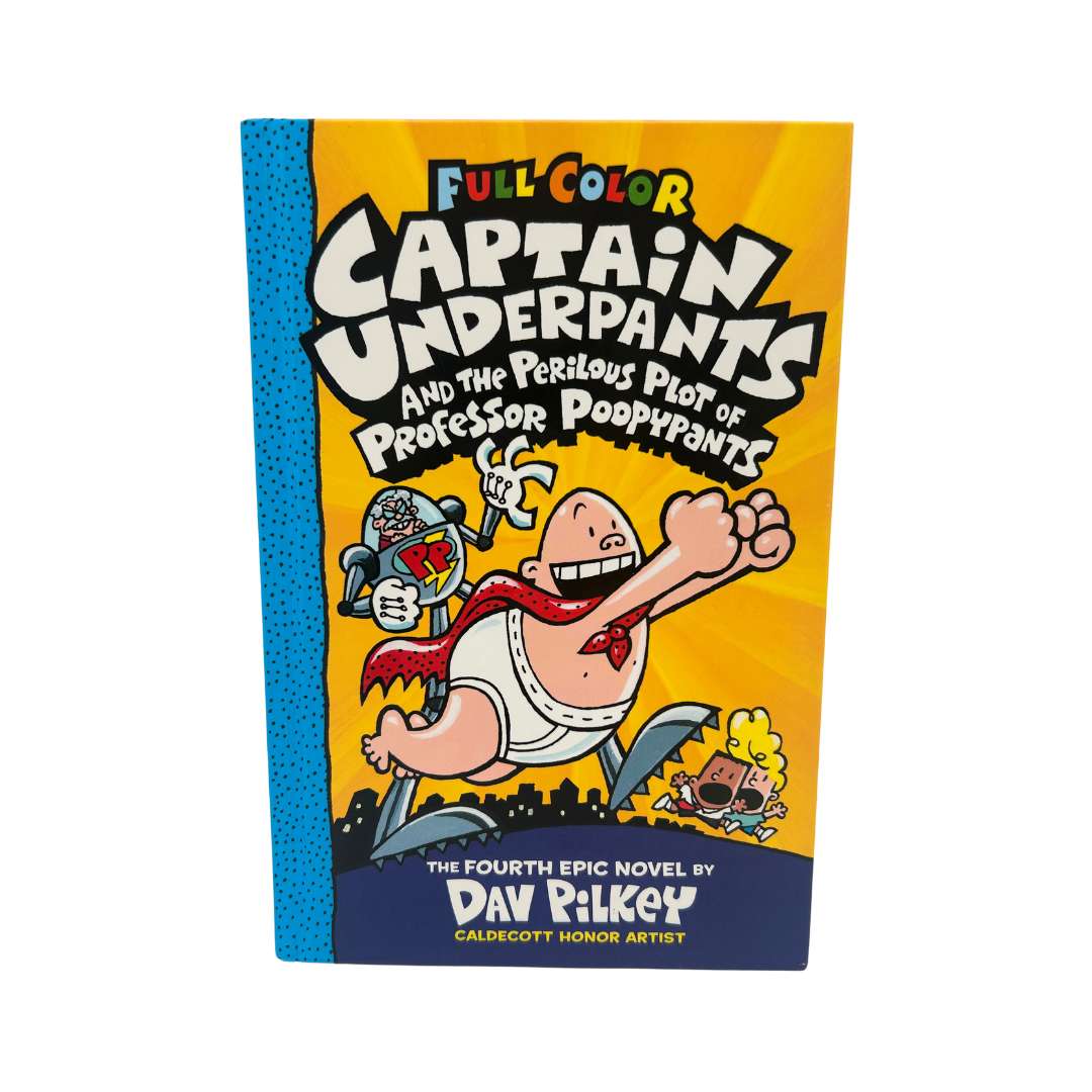 Captain Underpants Full Colour Illustrated Chapter Book / The Fourth ...