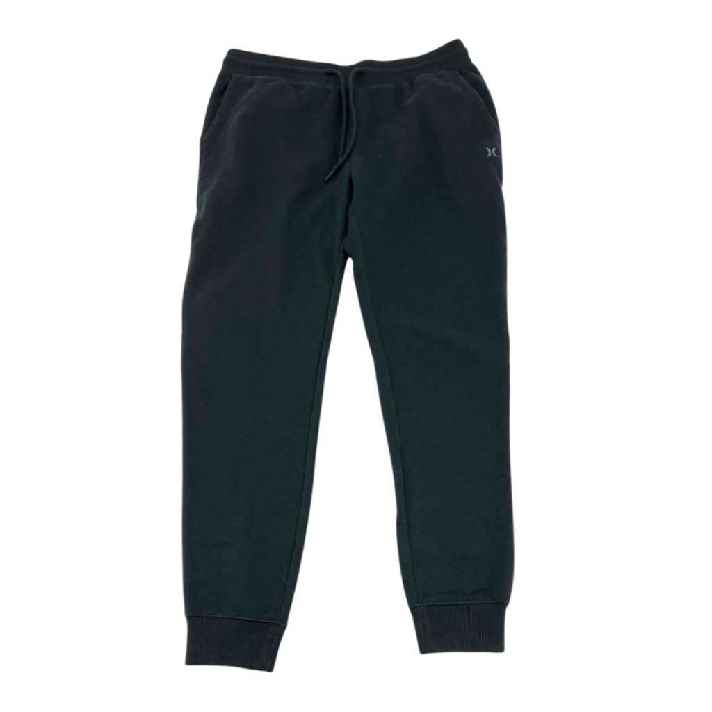 Hurley Men’s Black Sweatpants With Small Grey Logo / Various Sizes ...