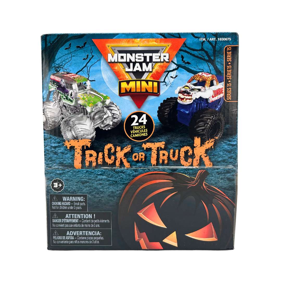 Monster Jam Mini Trick or Treat Box: Series 15 / 24 Trucks – CanadaWide ...
