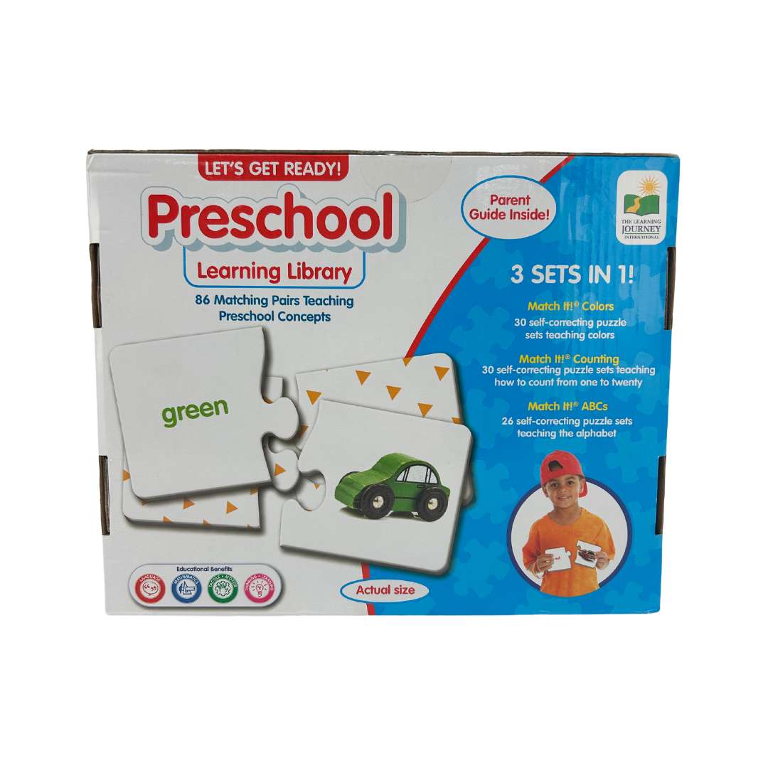 The Learning Journey Preschool Learning Library / 3 Sets in 1 ...