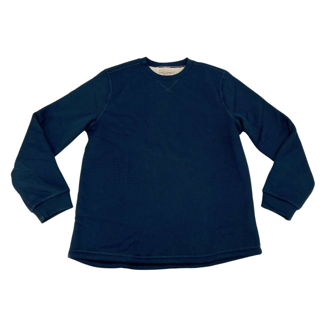 BC Clothing Heritage Men’s Navy Fleece Lined Shirt / Various Sizes ...