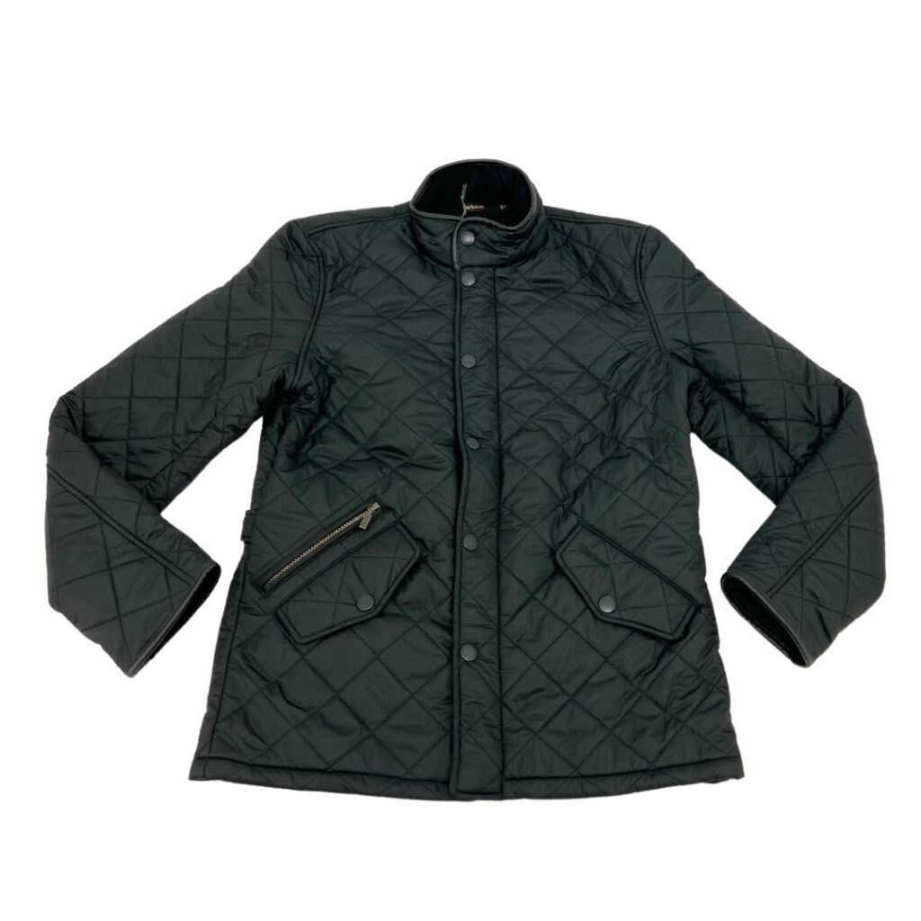 Barbour Men’s Black Powell Quilted Jacket / Size Small – CanadaWide ...