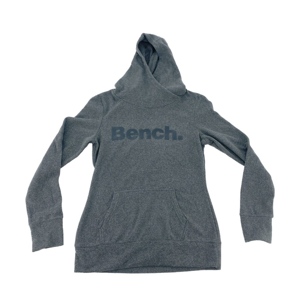 Bench Women’s Grey Fleece Pullover Hoodie Sweater / Various Sizes ...