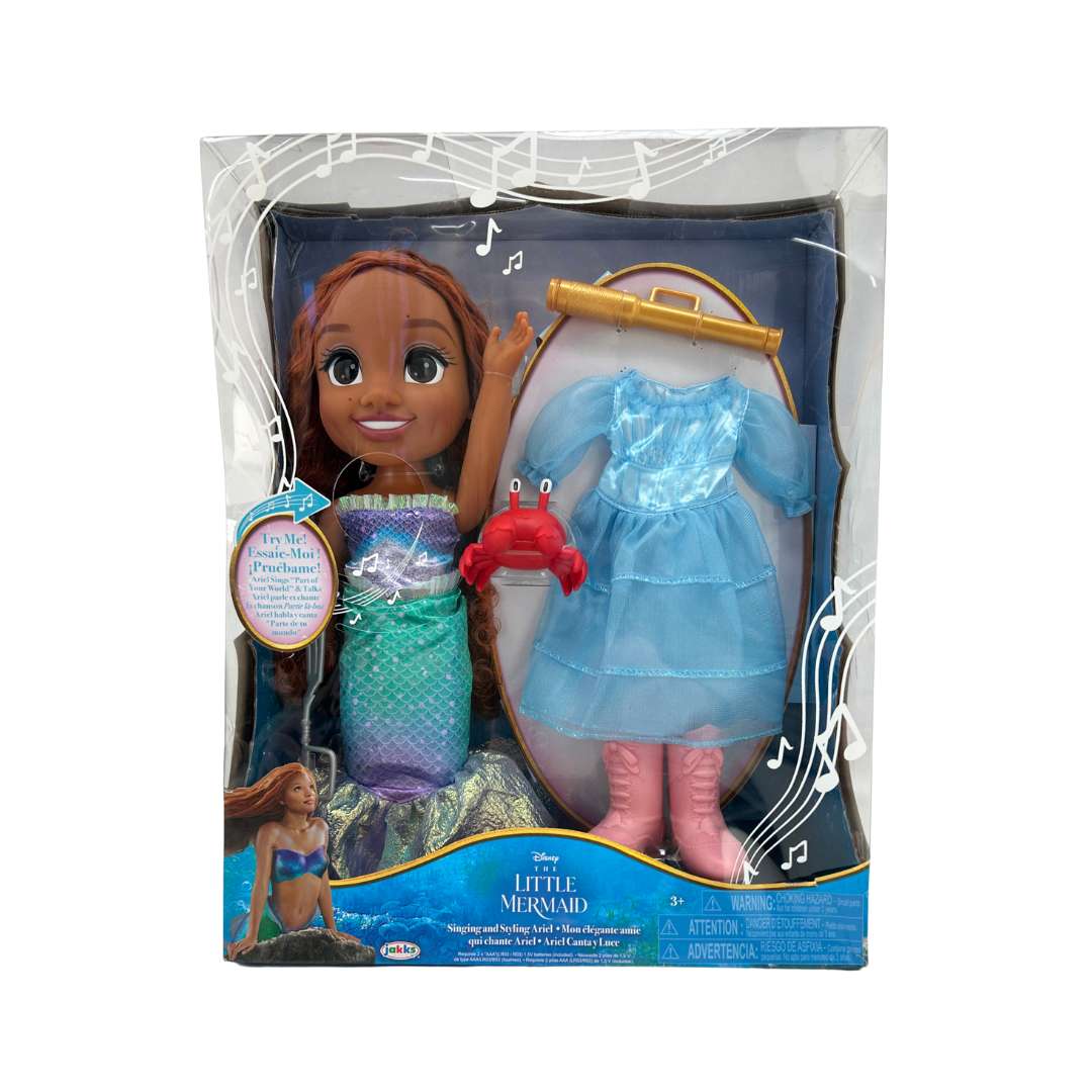 Disney The Little Mermaid Singing & Styling Ariel / Singing Doll with ...