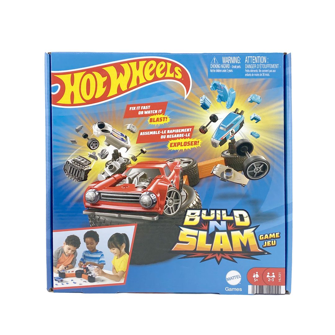 Hot Wheels Build n’ Slam Buildable Car Game / Ages 5+ – CanadaWide ...