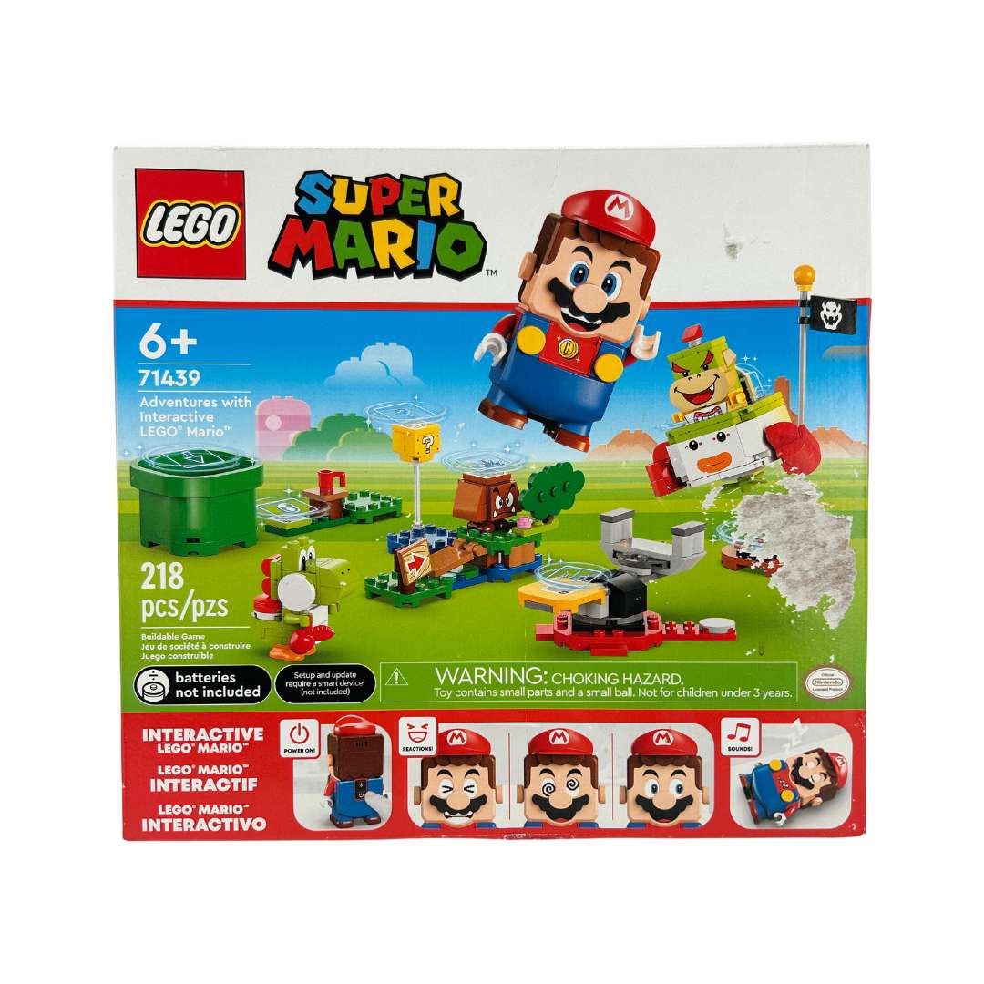 LEGO Super Mario “Adventures with Interactive LEGO Mario” Buildable ...