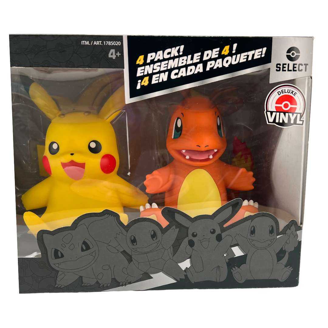 Pokémon Select Deluxe Vinyl Figures / 4 Pack – CanadaWide Liquidations