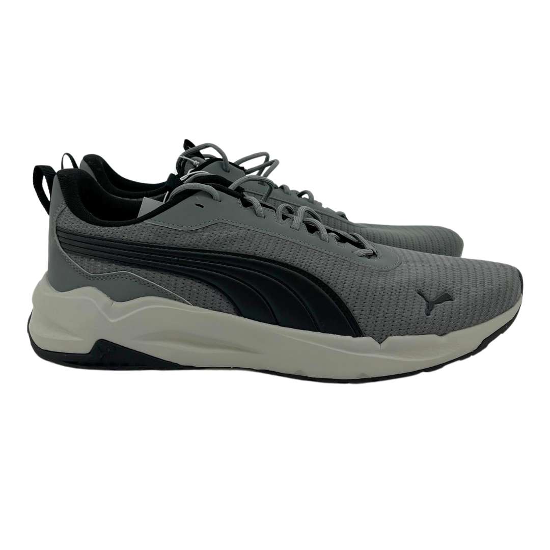 Puma Men’s Grey And Black Zip C Sneaker / Various Sizes – CanadaWide ...