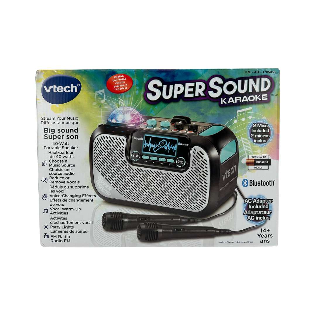 Vtech Super Sound Karaoke Machine / English Version – CanadaWide ...