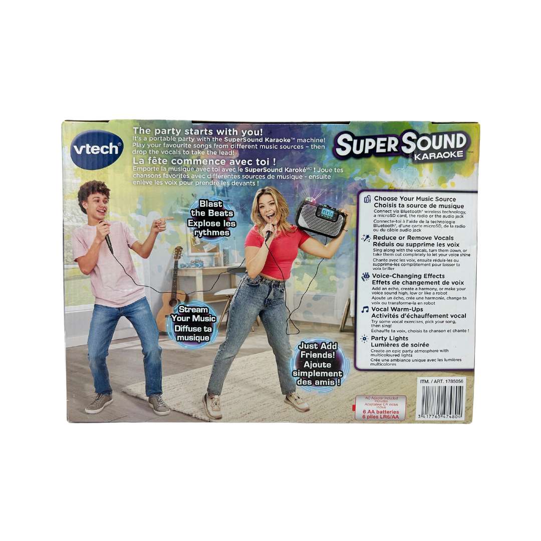 Vtech Super Sound Karaoke Machine / English Version – CanadaWide ...