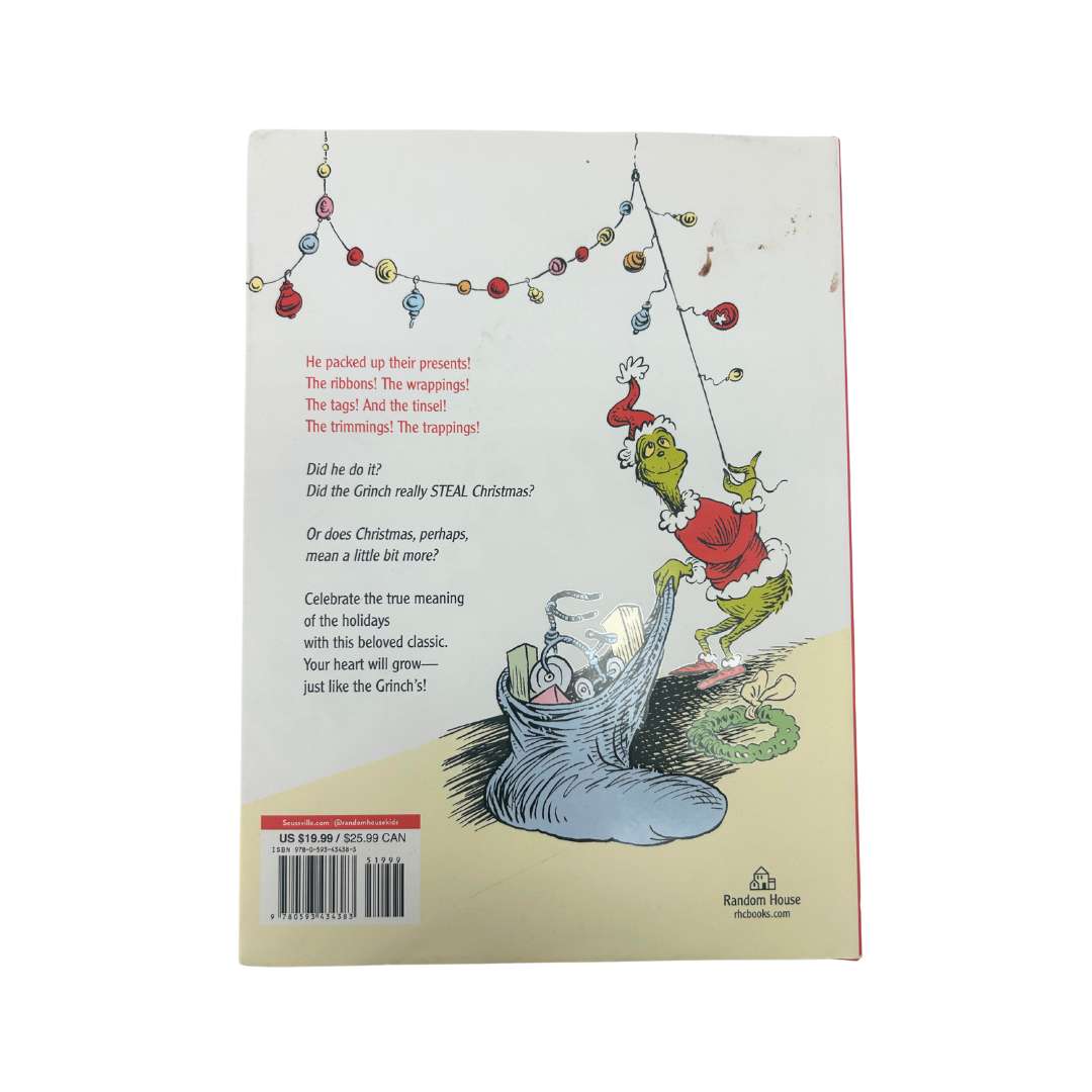 How the Grinch Stole Christmas Hardcover Storybook / By Dr. Seuss ...