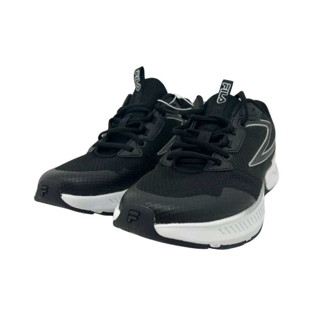 Fila Men’s Black Action-Stride Energized Running Shoes / Various Sizes ...