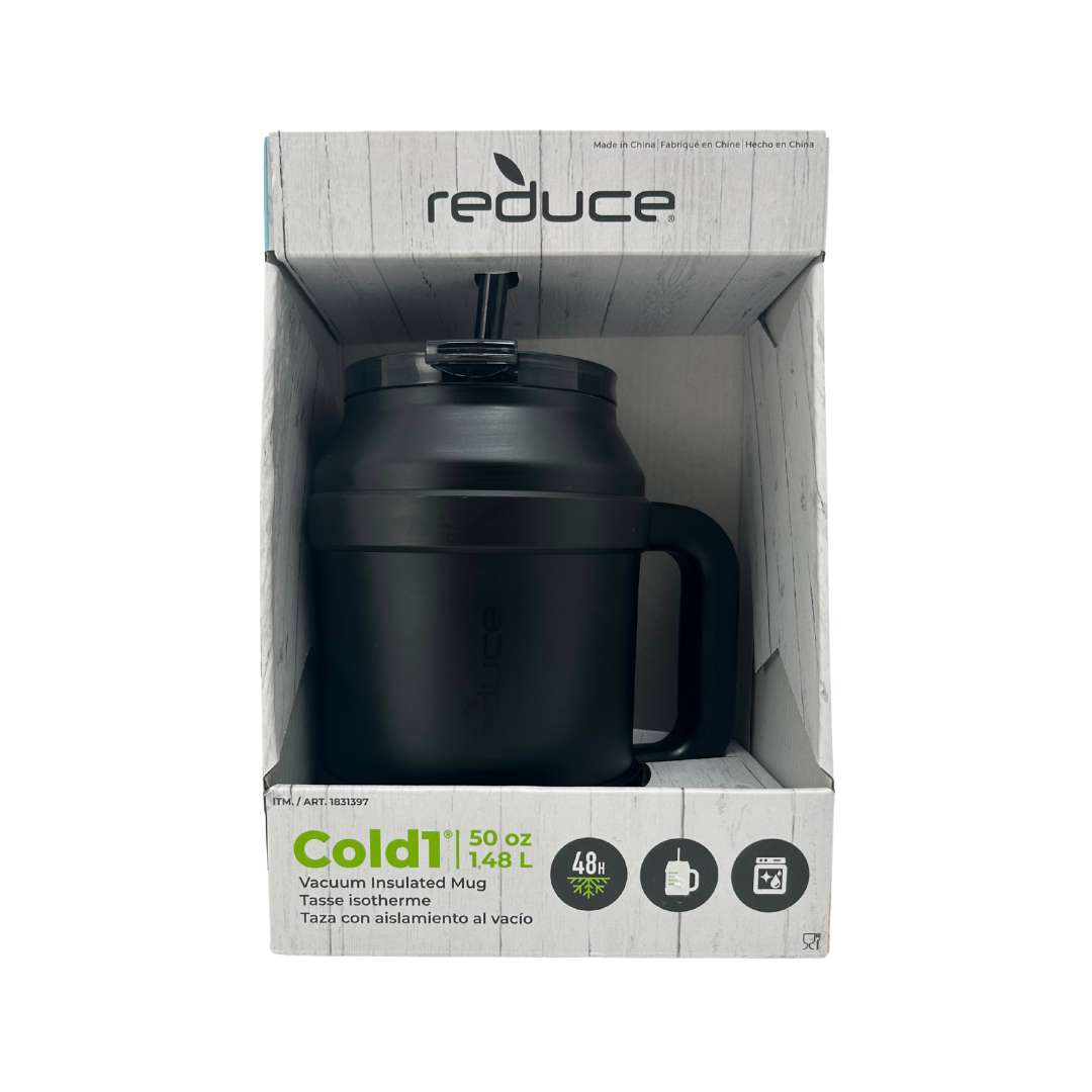 Reduce Vacuum Insulated Mug: 50oz / Black – CanadaWide Liquidations