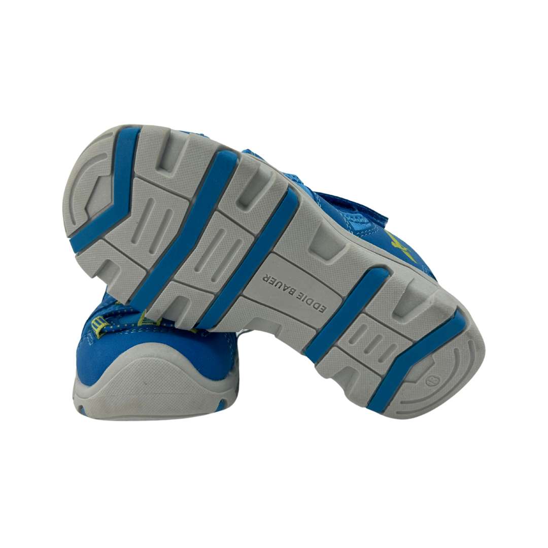 Eddie Bauer Boy’s Blue & Lime Bump Toe Sandal / Various Sizes ...