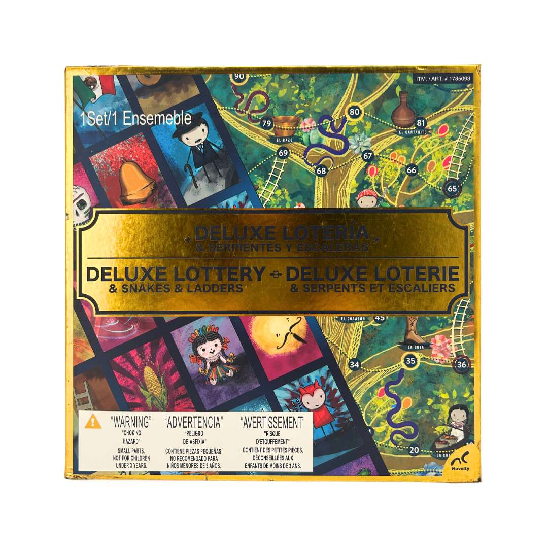Novelty Deluxe Lottery and Snakes & Ladders Board Games / 1 Set ...