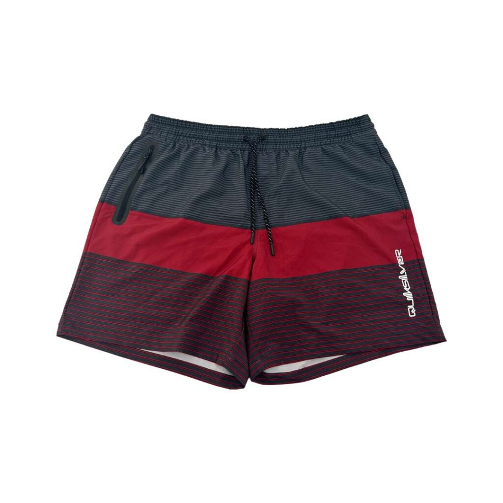 Quicksilver Men’s Grey & Red Swim Trunks / Size XLarge – CanadaWide ...