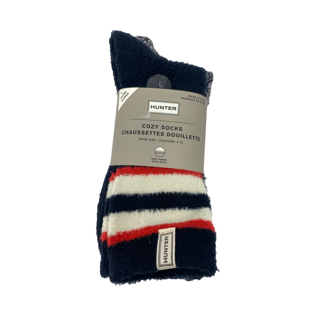 Hunter Women’s 4 Pairs of Cozy Socks / Shoe Size 4-10 – CanadaWide ...