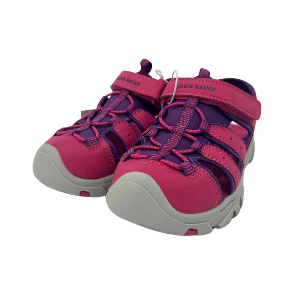 Eddie Bauer Girl’s Pink & Purple Bump Toe Sandal / Various Sizes ...