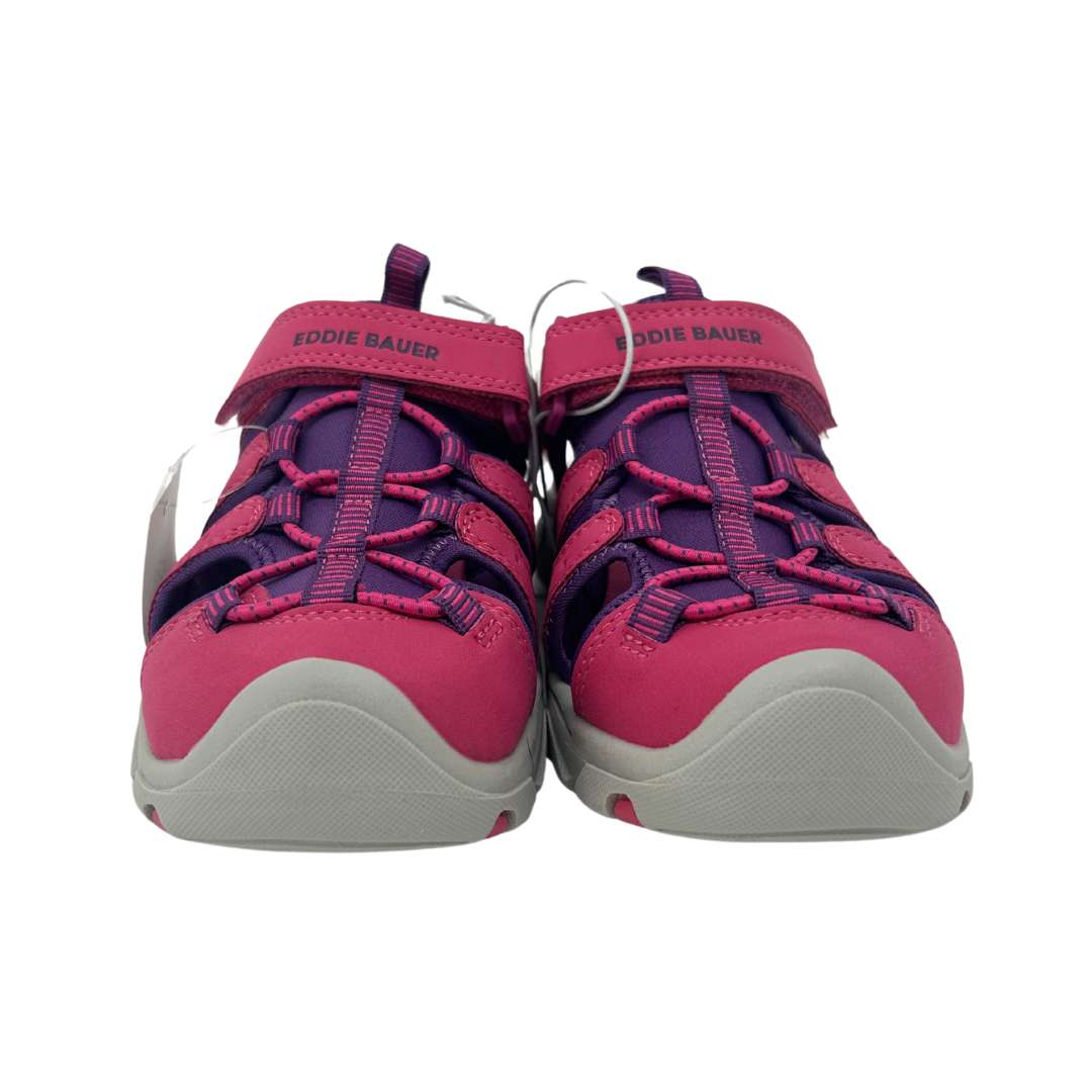 Eddie Bauer Girl’s Pink & Purple Bump Toe Sandal / Various Sizes ...