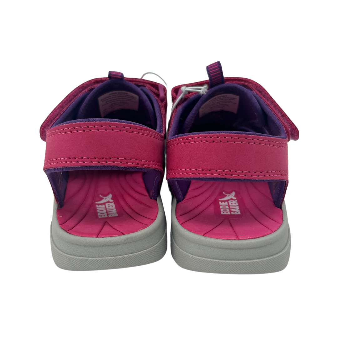 Eddie Bauer Girl’s Pink & Purple Bump Toe Sandal / Various Sizes ...