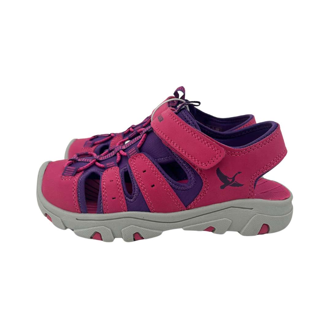 Eddie Bauer Girl’s Pink & Purple Bump Toe Sandal / Various Sizes ...