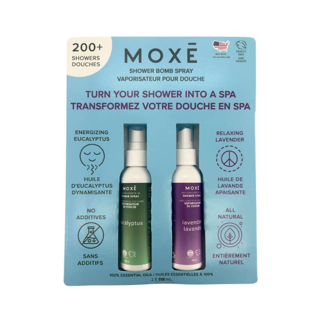 MOXĒ Shower Bomb Spray / 2 x 118 mL – CanadaWide Liquidations