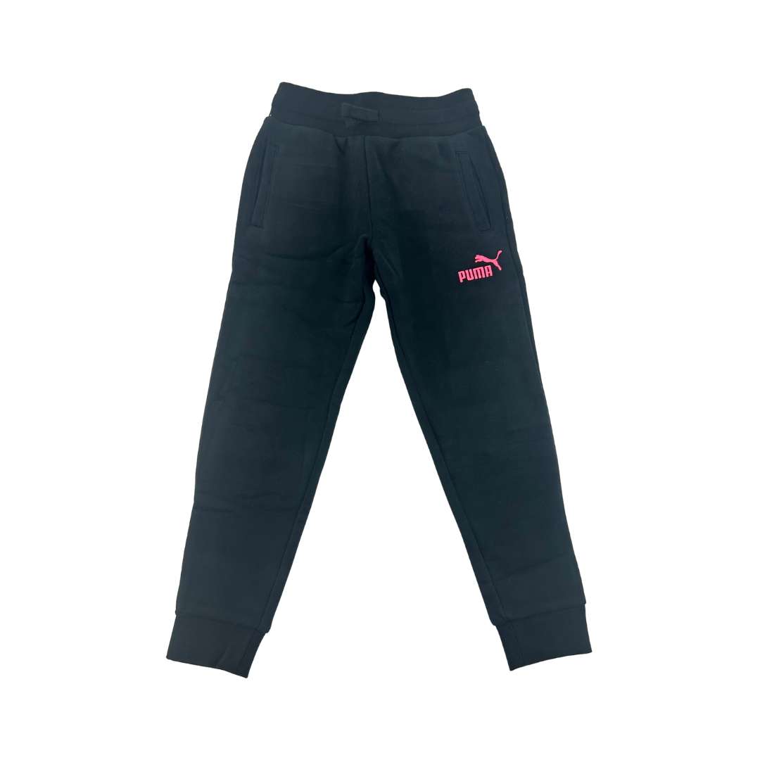Puma Girl’s Black with Pink Sweatpants / Various Sizes – CanadaWide ...