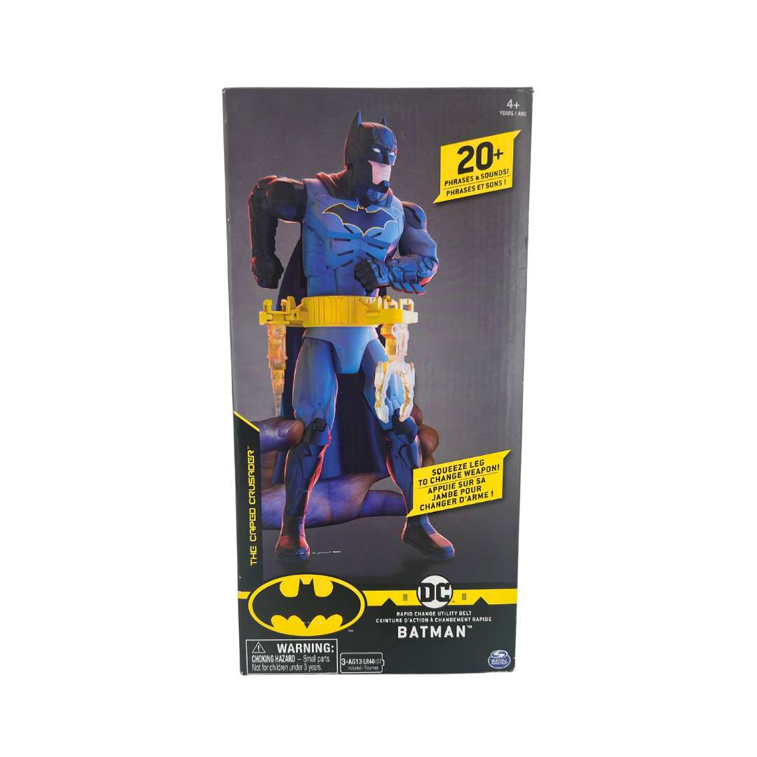 DC Batman The Caped Crusader Action Figure / Rapid Change Utility Belt ...