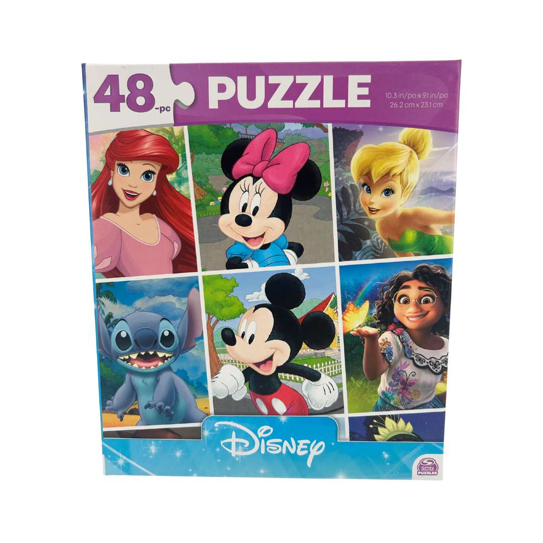 Disney Fan Favourite Characters Jigsaw Puzzle / 48 Pieces – CanadaWide ...