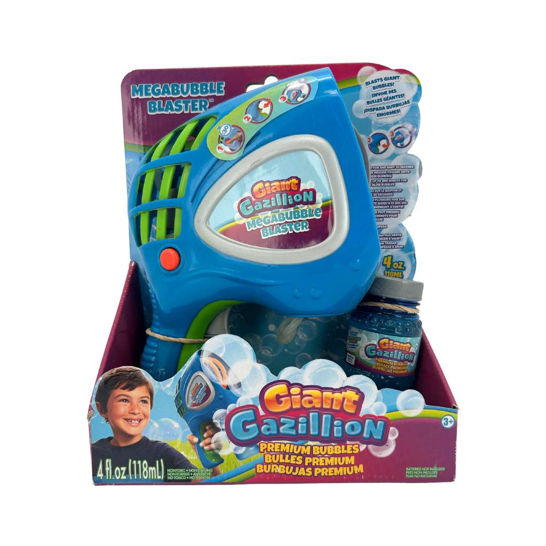 Giant Gazillion Mega Bubble Blaster / Premium Bubbles – CanadaWide ...