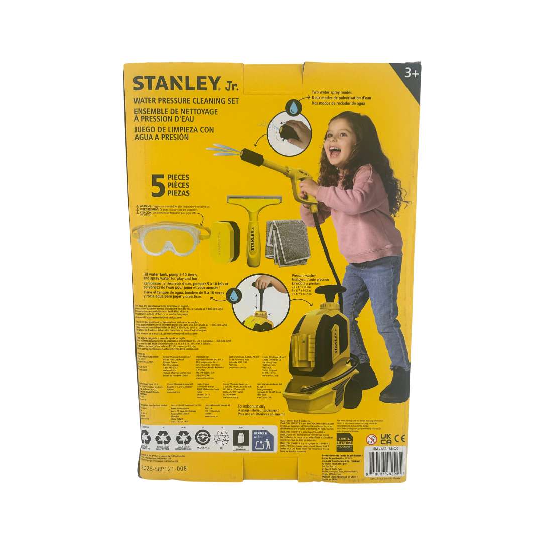 Stanley Jr. Water Pressure Cleaning Set / 5 Pieces – CanadaWide ...