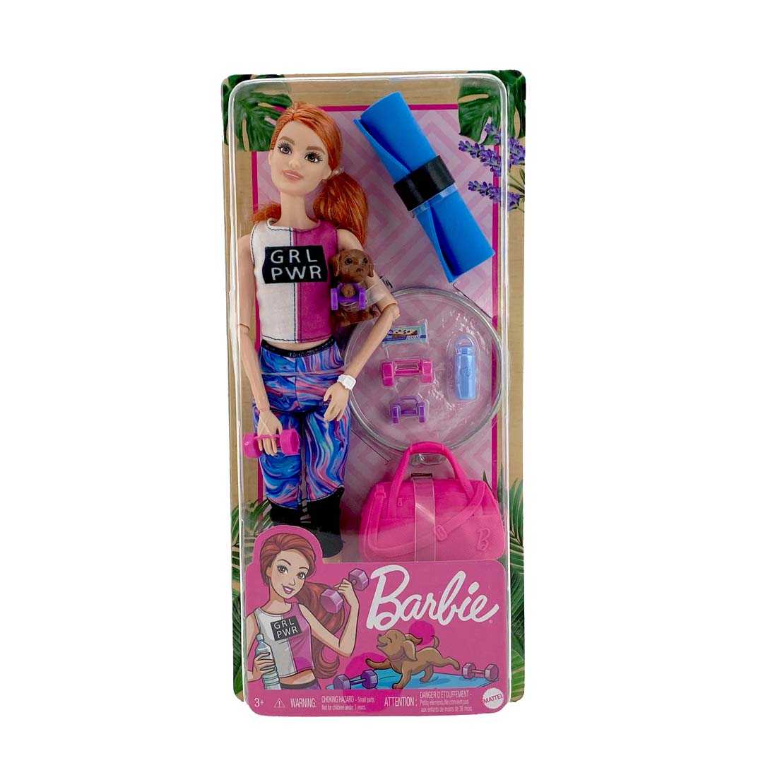 Barbie Fitness and Spa Doll Playset: You Can Be Anything Barbie ...