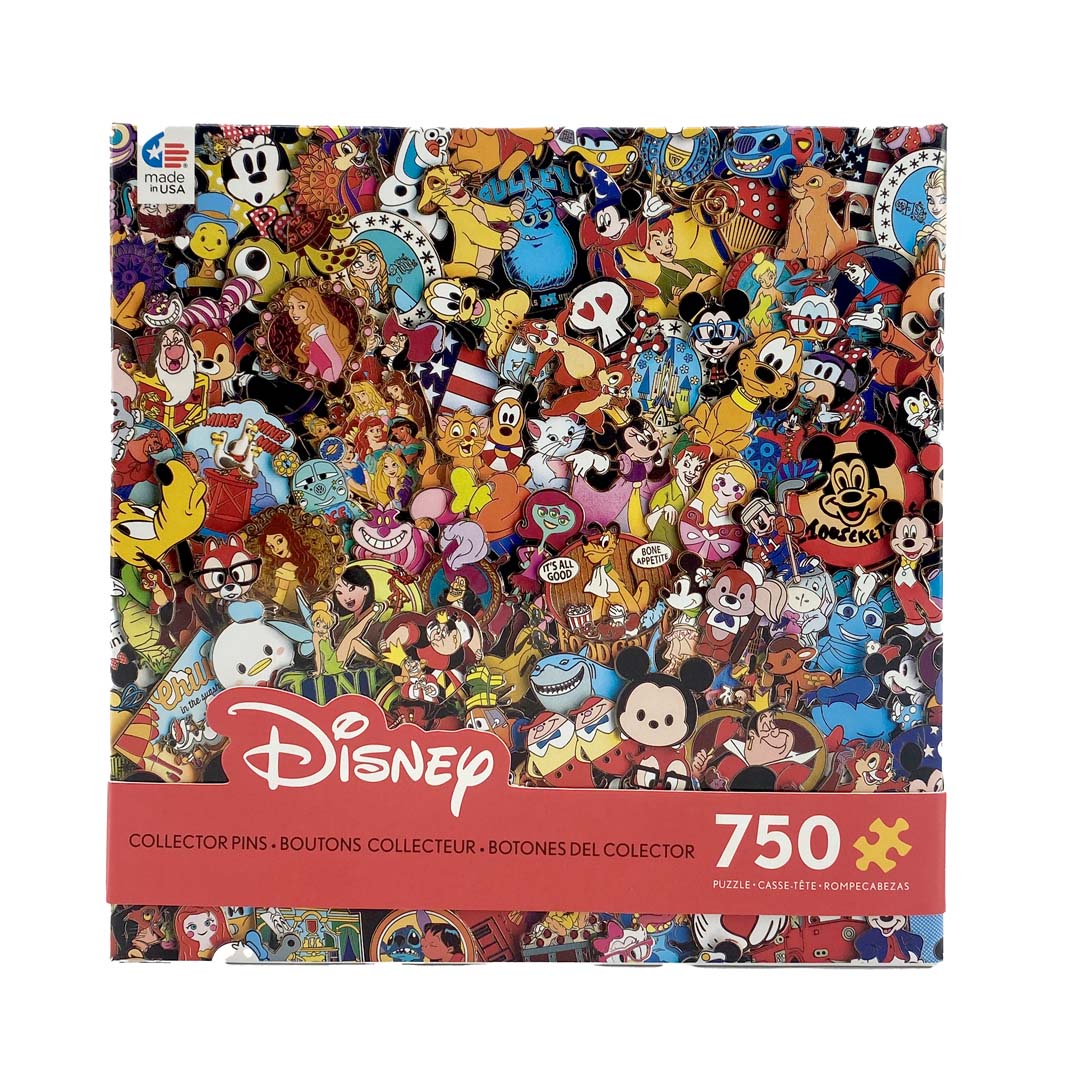Ceaco Disney Jigsaw Puzzle: Collector Pins / 750 Pieces – CanadaWide ...