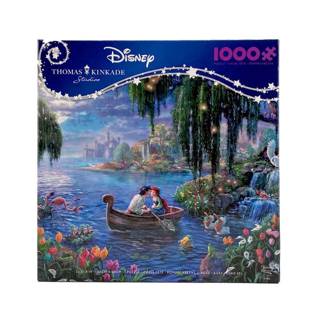 Ceaco Disney Jigsaw Puzzle: Little Meramid Ariel & Prince Eric Falling ...
