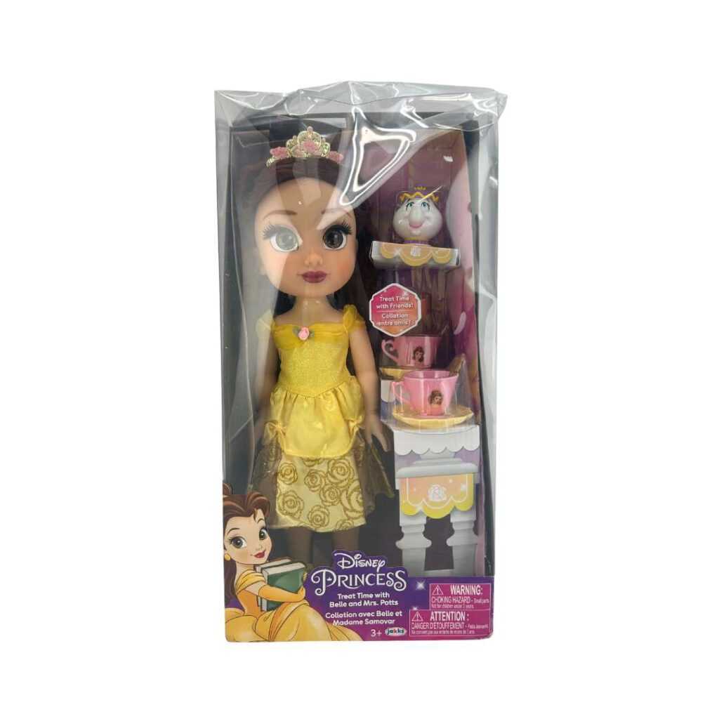 Disney Princess Treat Time with Belle & Mrs Potts Playset / Pretend ...