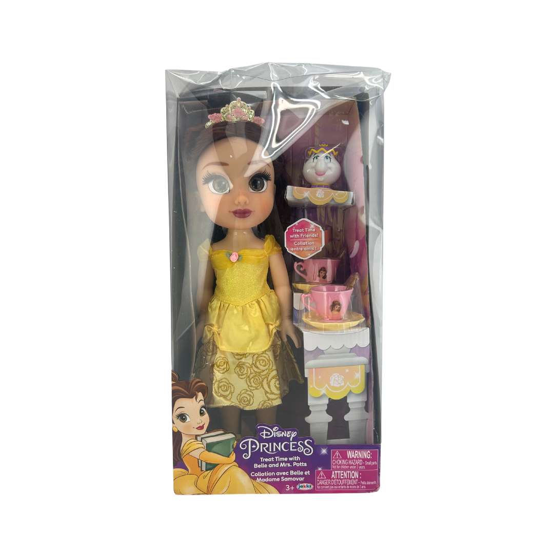 Disney Princess Treat Time with Belle & Mrs Potts Playset / Pretend ...
