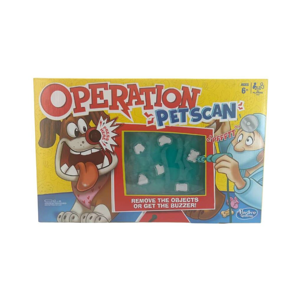 Hasbo Operation Pet Scan Board Game / 2+ Players – CanadaWide Liquidations